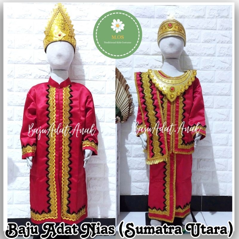 Jual BAJU ADAT NIAS ANAK PEREMPUAN | BAJU ADAT NIAS SUMATRA UTARA ...