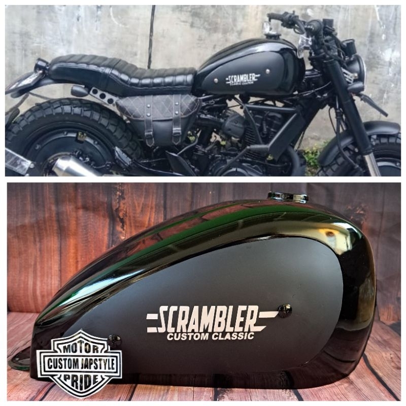 Jual Tangki Triumph Bratstyle Bobber Chopper Caferacer Scrambler ...