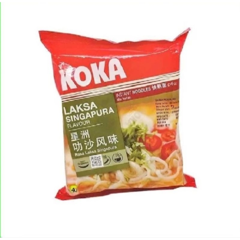 Jual Koka Instant Noodles Laksa Singapore (90 Gr) | Shopee Indonesia