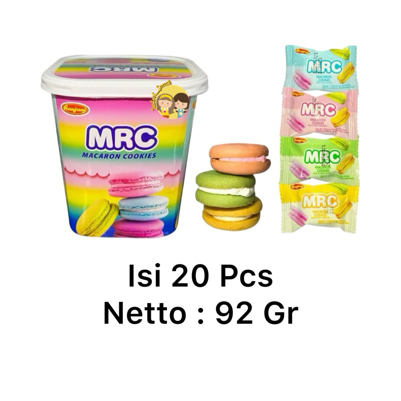 Jual Macaron Cookies MRC 92gr – Rasa Vanilla Manis & Lembut | Jadoel ...