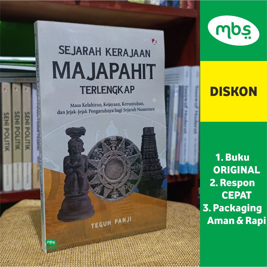 Jual BUKU SEJARAH KERAJAAN MAJAPAHIT TERLENGKAP - Masa Kelahiran, Kejayaan, Keruntuhan, dan ...