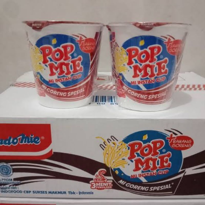 Jual POP MIE GORENG SPESIAL ISI (12 PCS) / POP MIE RASA GORENG SPESIAL ...