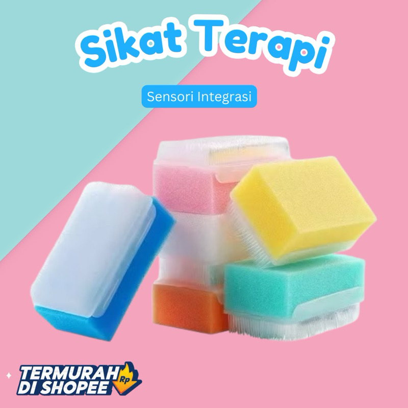 Jual SIKAT TERAPI WICARA anak / Sensory integrasi / Sikat terapi speech ...