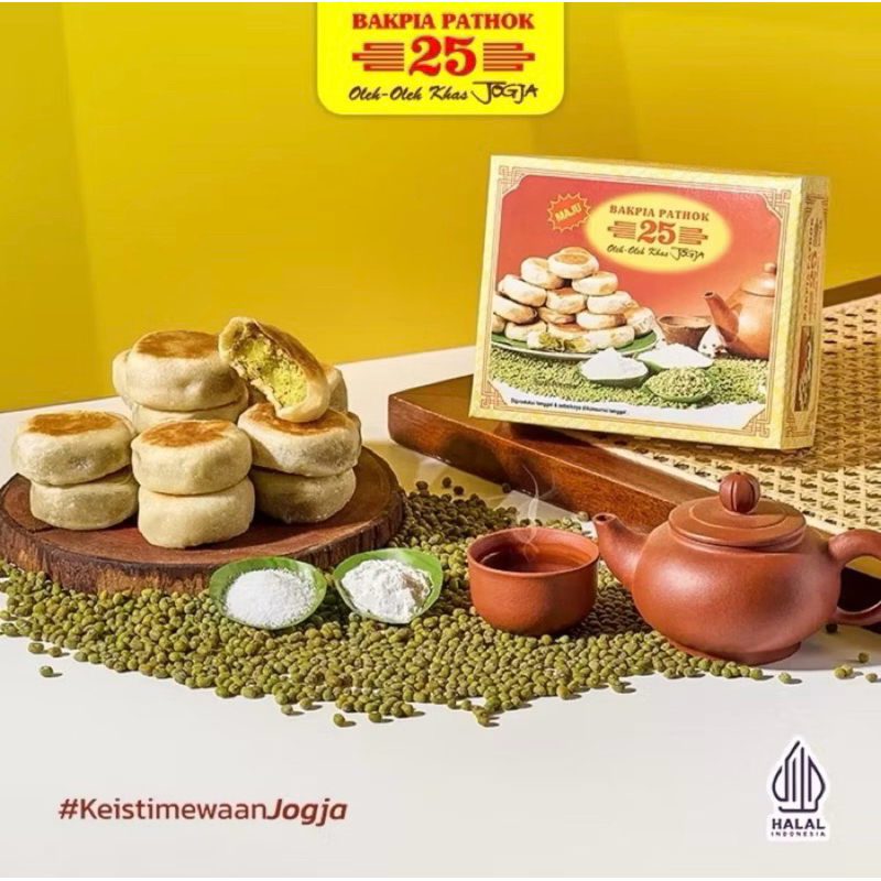 Jual Bakpia Pathok 25 Original Khas Jogja | Shopee Indonesia