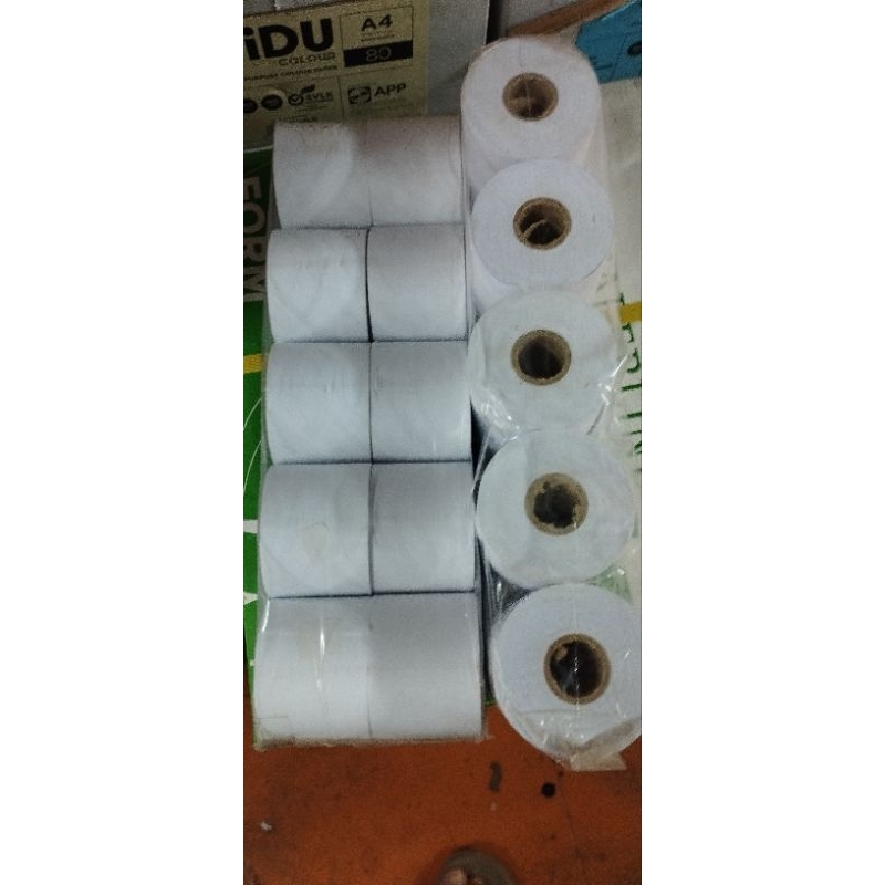 Jual Kertas Kasir Ukuran 44x65 harga Per Pack Isi 10 Roll | Shopee ...