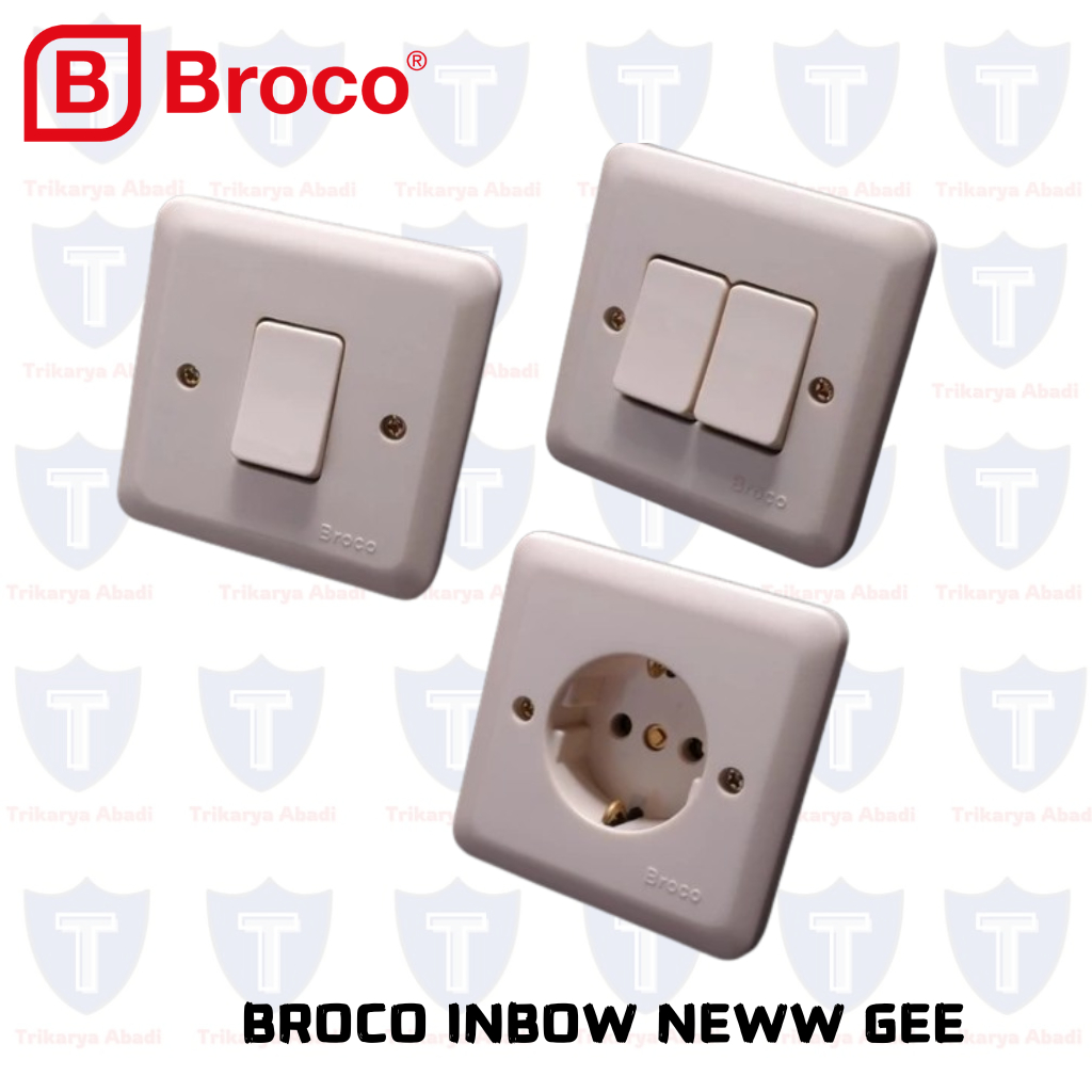 Jual Saklar BROCO / Saklar Tunggal / Saklar Double / Saklar stop ...