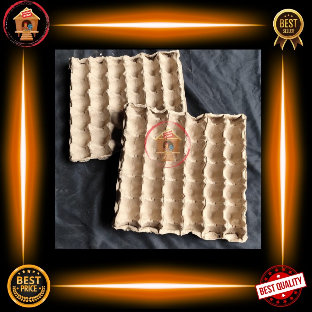 Jual Egg Tray / Wadah Telur / Tempat Telur Ayam & Puyuh Berbahan Kertas ...