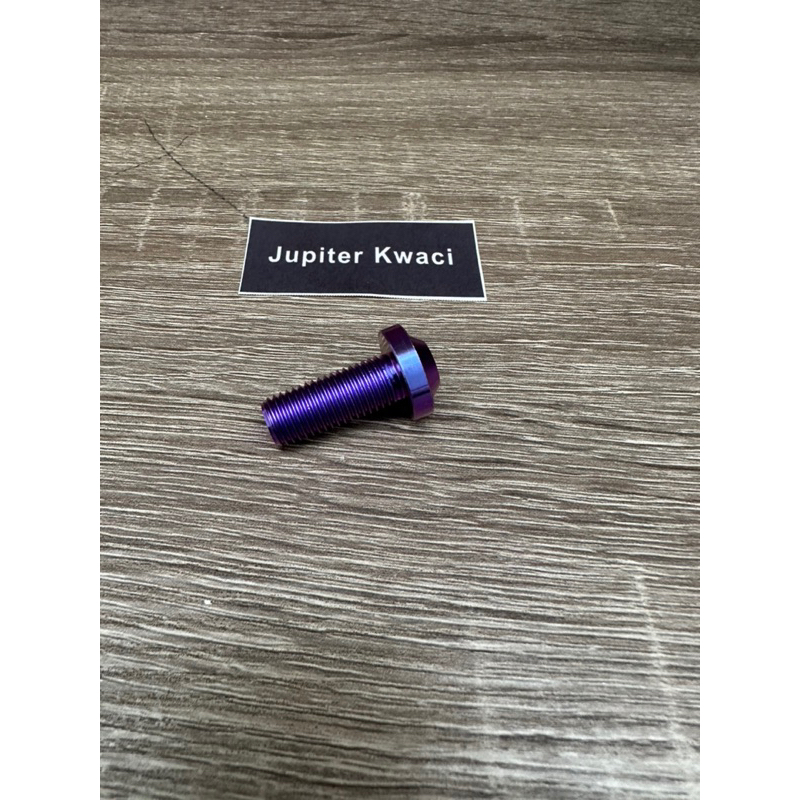 Jual baut titanium m10 x 25 , baut titanium drat 14 panjang 2,5 cm ...