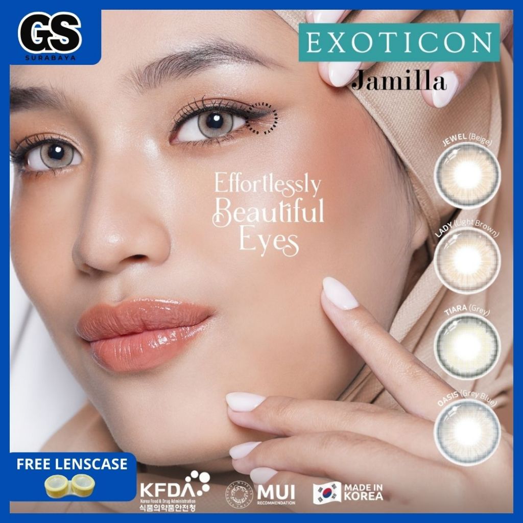 Jual SOFTLENS X2 JAMILLA VOL II 14,5MM NORMAL & MINUS (-0.50 S/D -6.00 ...