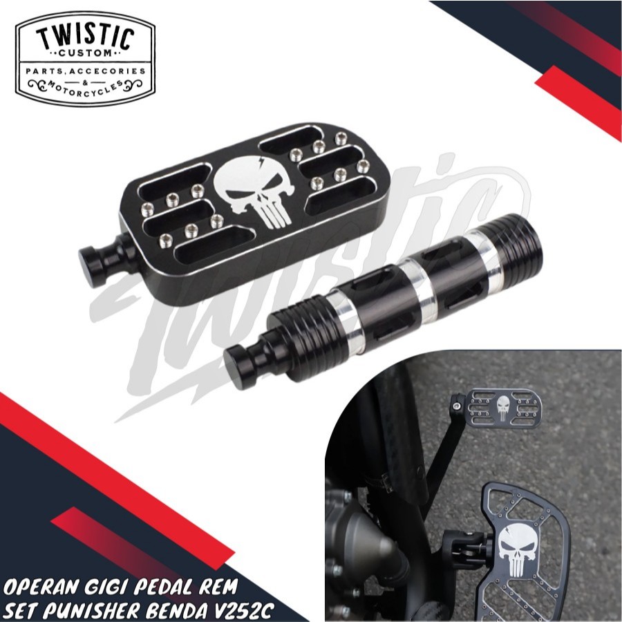 Jual Operan Gigi + Pedal Pijakan Injekan Rem Set Punisher Motor Keeway ...