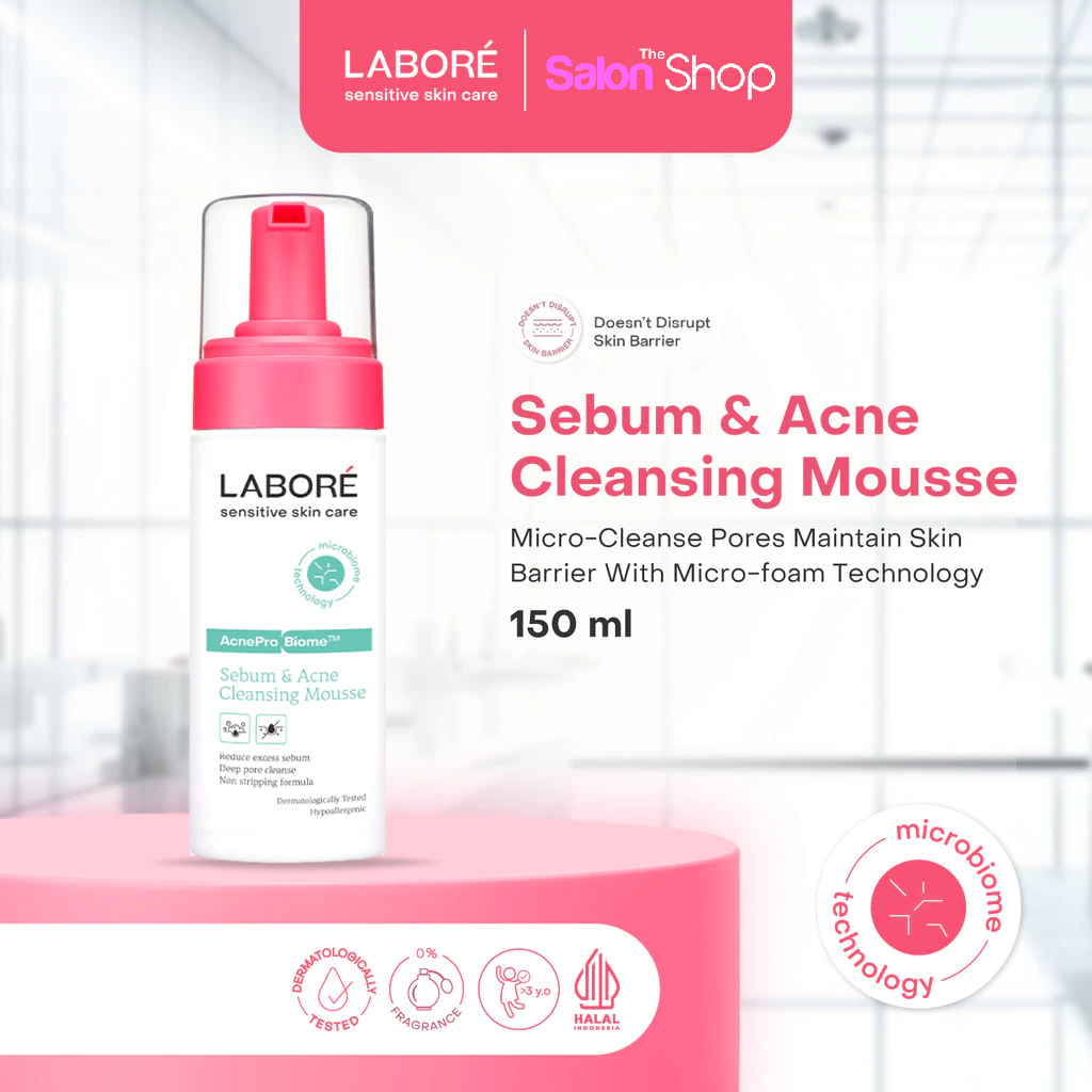 Jual LABORE Sensitive Skin Care AcnePro Biome Sebum & Acne Cleansing ...