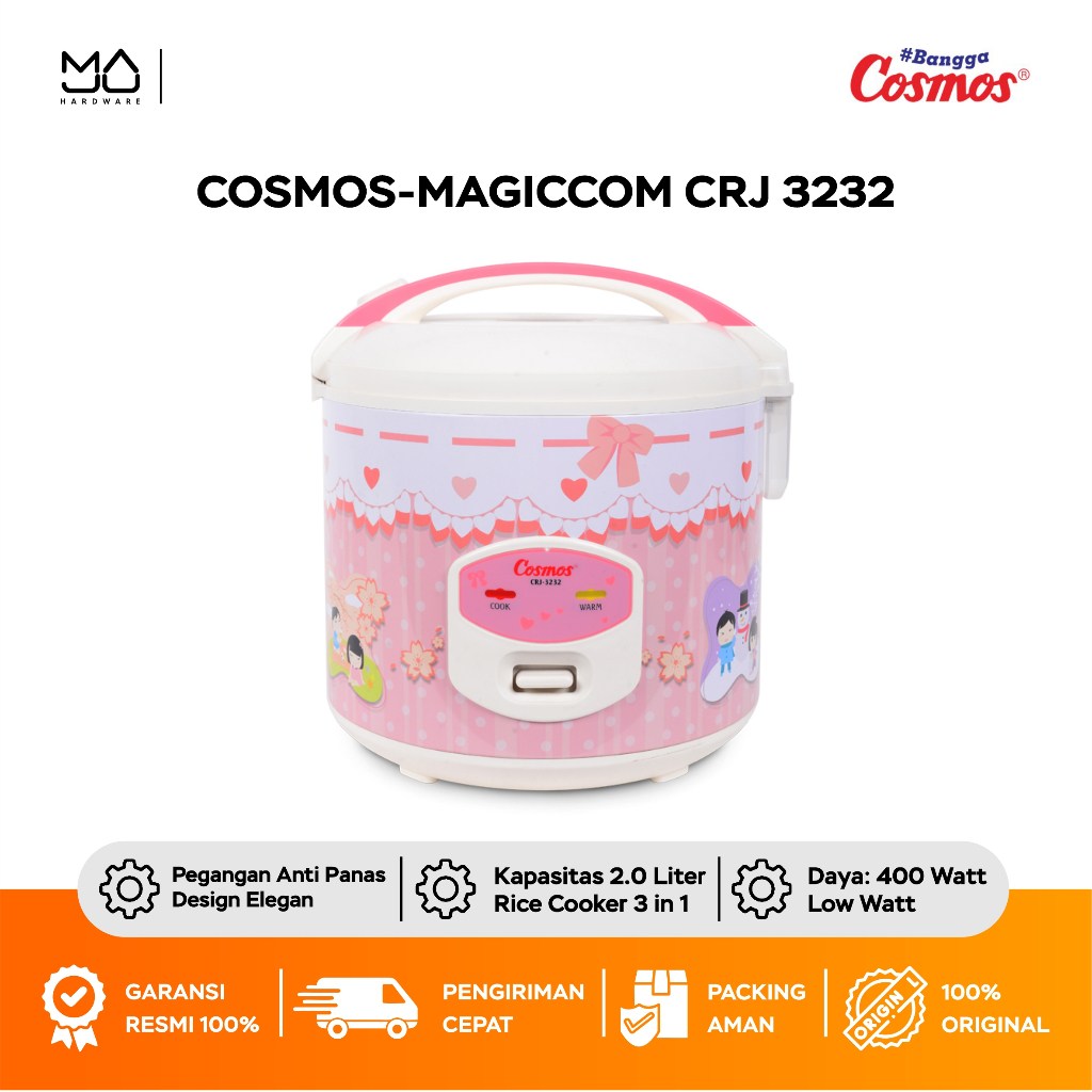 Jual Rice Cooker Cosmos – Rice Cooker 2 L CRJ-3232 - Garansi Resmi ...