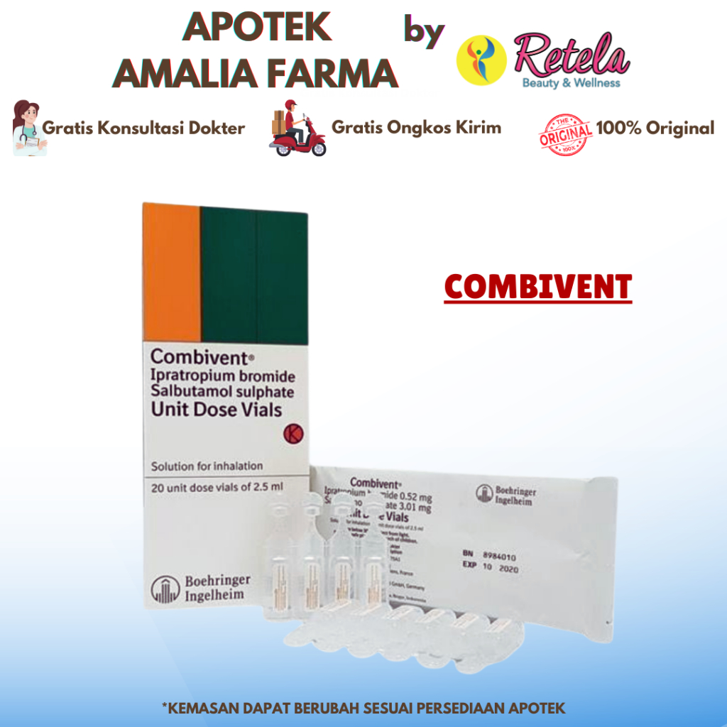 Jual COMBIVENT 2,5ML UDV 10'S | Shopee Indonesia