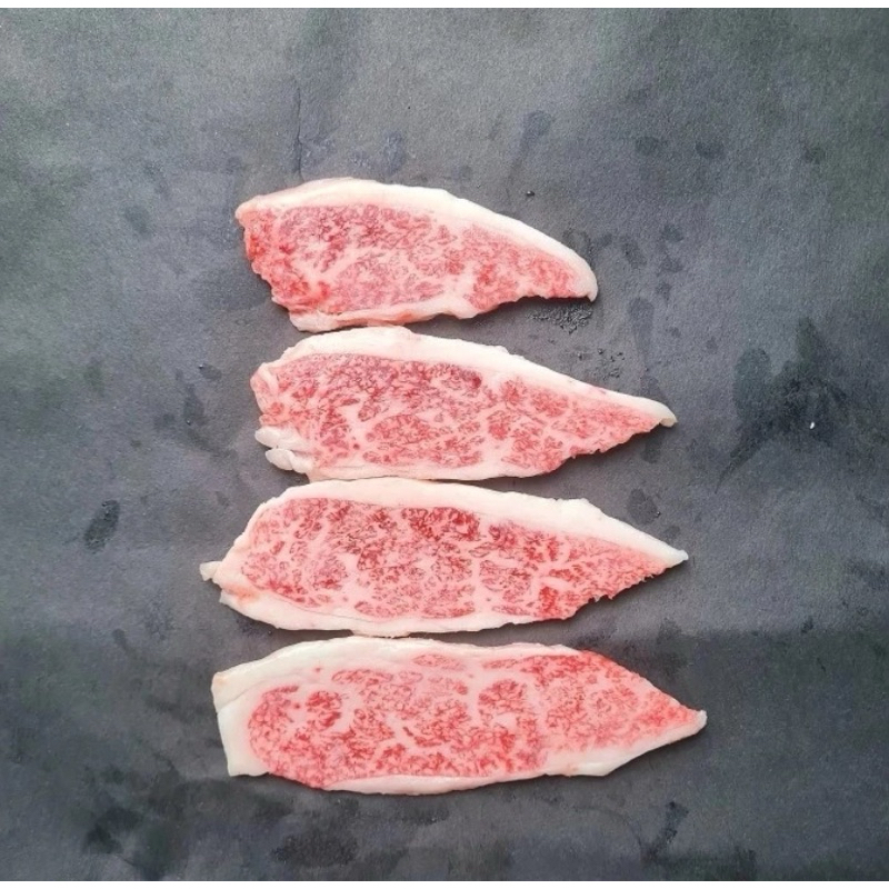 Jual [WAGYU PO H-1] Daging Sapi Steak Ribeye Cap A5 Miyazaki Kobe ...
