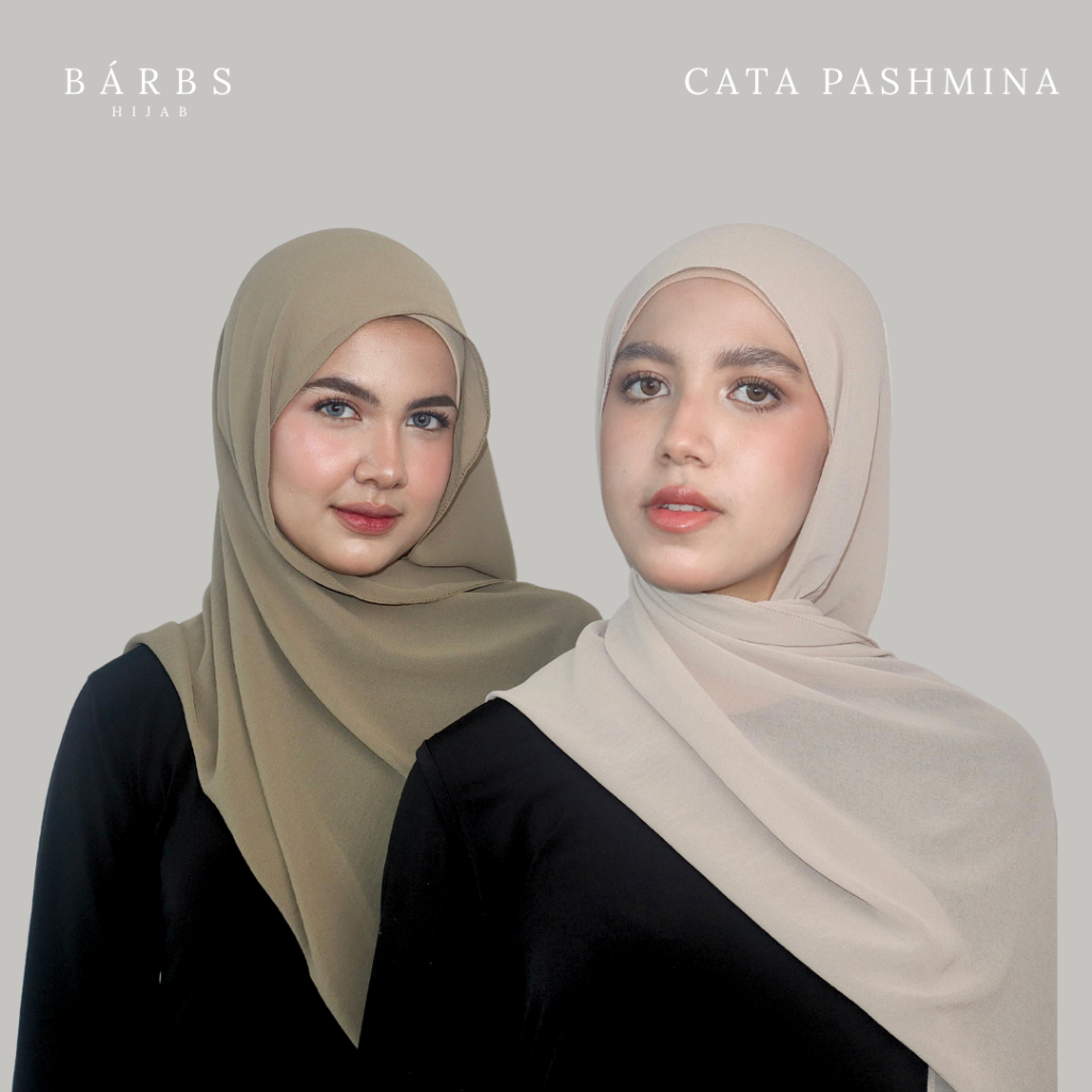 Jual Cata Pashmina | Pashmina Premium Chiffon | Shopee Indonesia