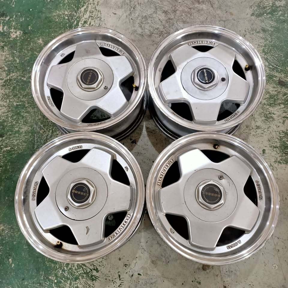 Jual Velg Mobil Bekas BORBET R14 Kijang Avanza Sirion Swift Soluna ...