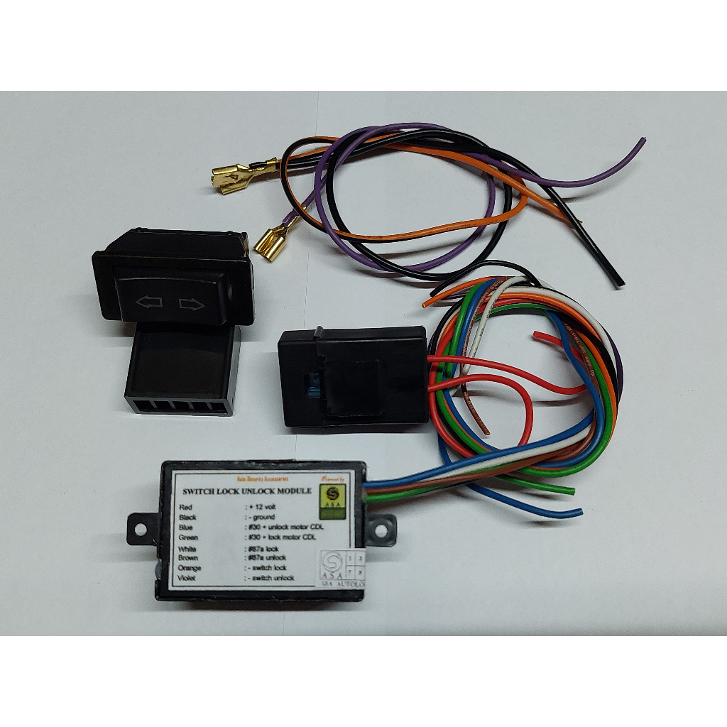 Jual MODUL SWITCH/SAKLAR LOCK UNLOCK KUNCI PINTU MOBIL | Shopee Indonesia