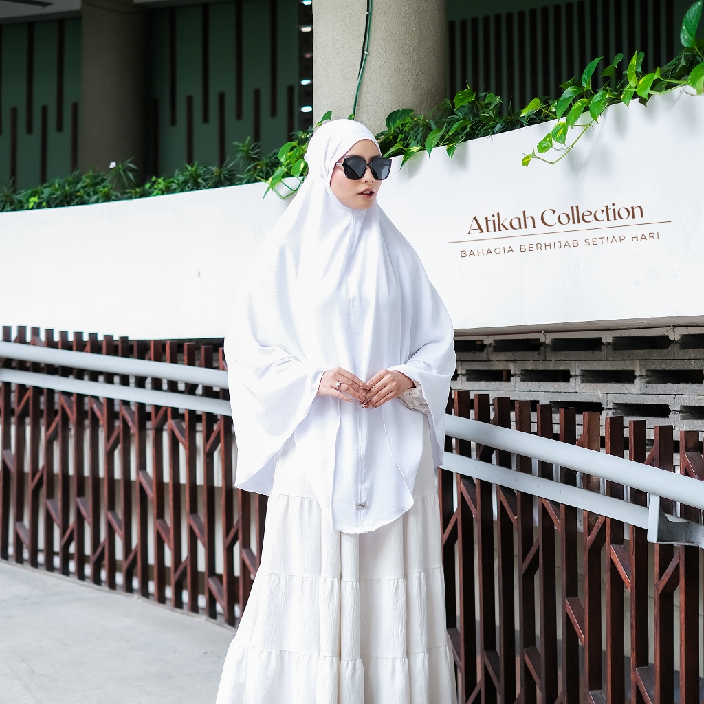 Jual Bergo Sya'wanah - Khimar Jumbo Syar'i XXXL Hijab Non Pet Tali 3XL Jilbab Syari Jumbo Atasan ...