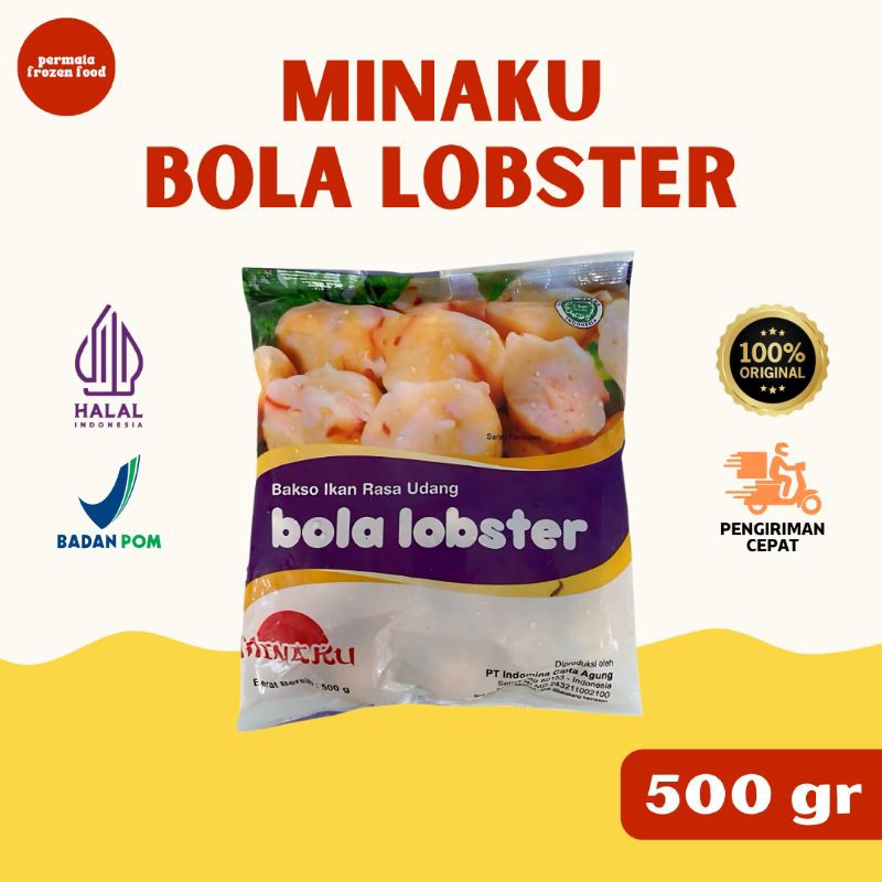 Jual MINAKU Bola Lobster 500 gr | Shopee Indonesia