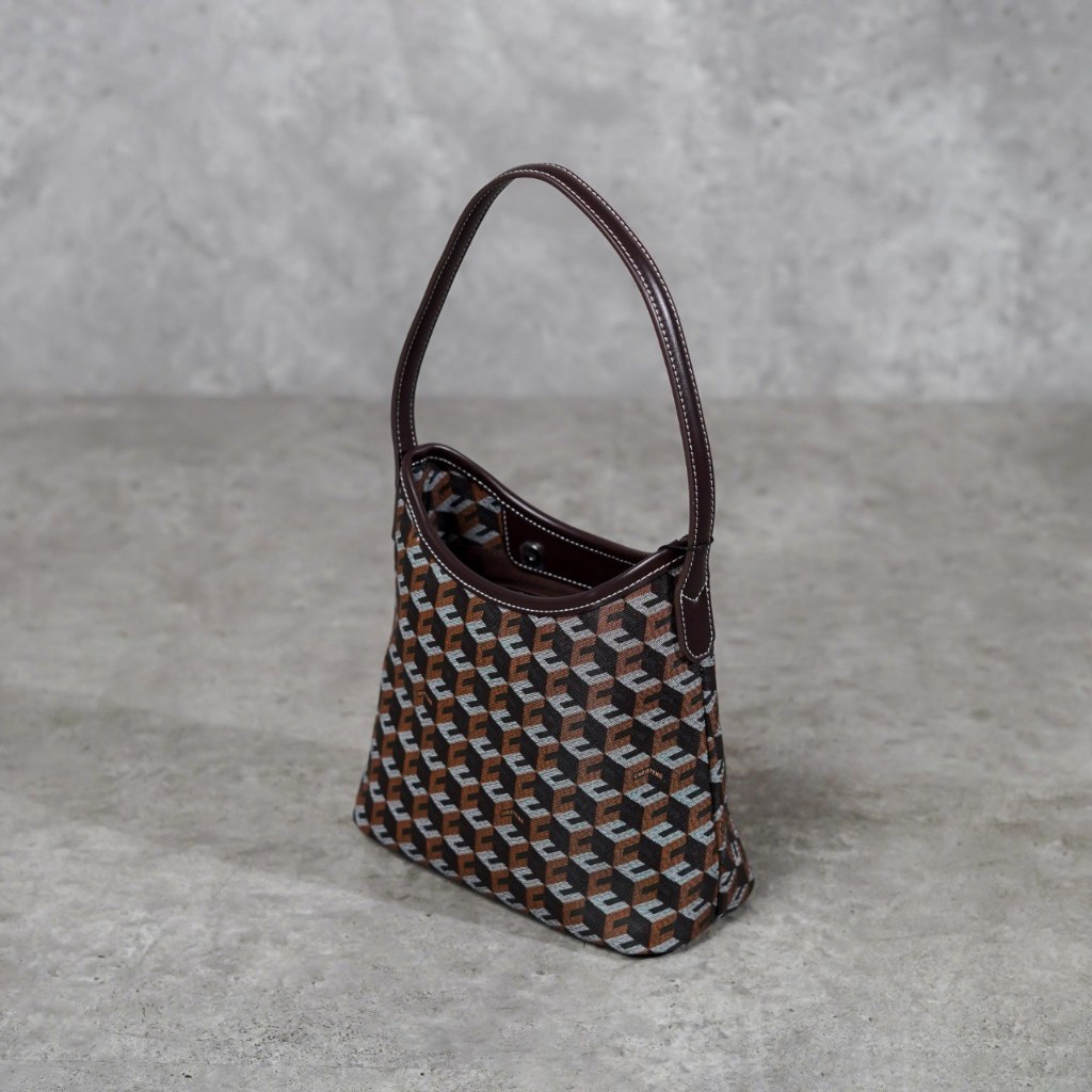 Jual Tas CHRISTY NG MONOGRAM PATTERN CHESTNUT BROWN HOBO BAG MINI 100% ...