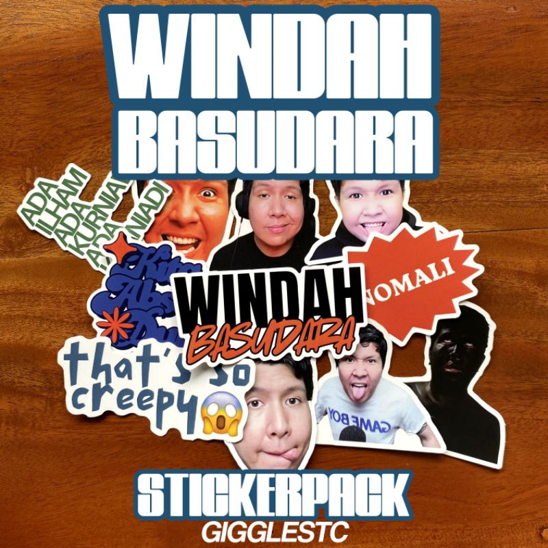 Jual Sticker Pack WINDAH BASUDARA | Shopee Indonesia