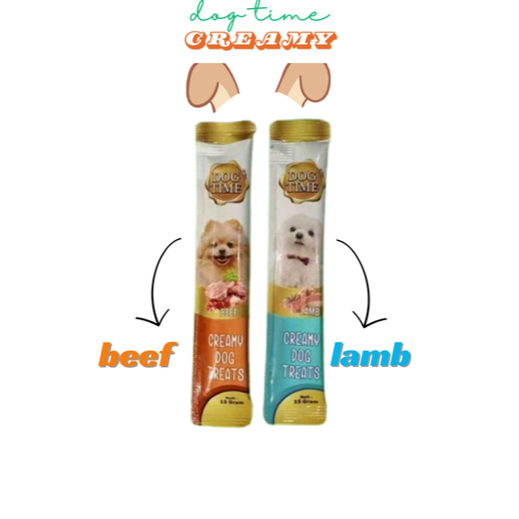 Jual Dog Time creamy 15gr BISA INSTAN | Shopee Indonesia