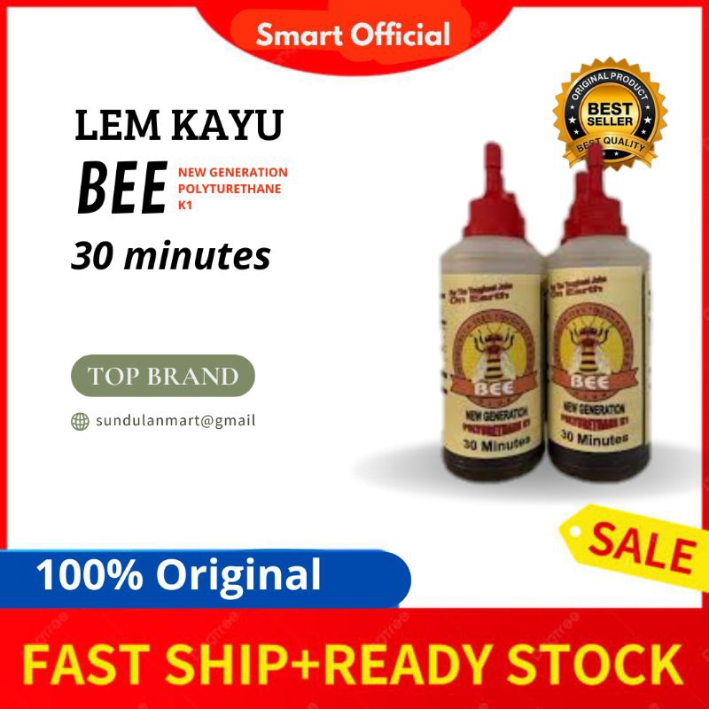 Jual Lem kayu super erat BEE Glue New Generation original 500g | Shopee ...