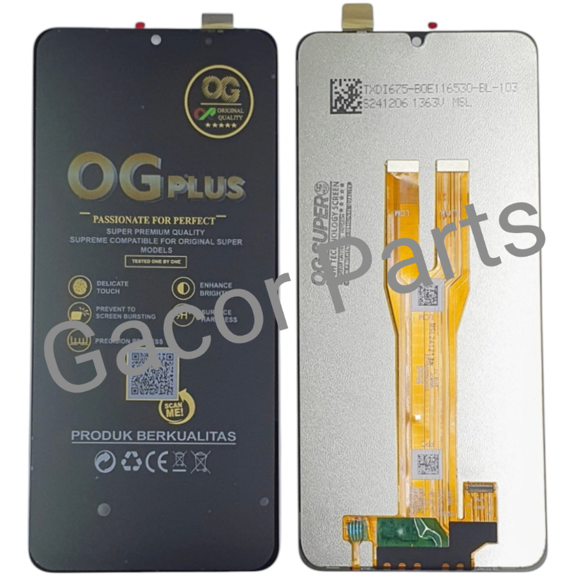 Jual LCD SAMSUNG A06 A065F GALAXY A06 FULLSET TOUCHSCREEN ORIGINAL ...