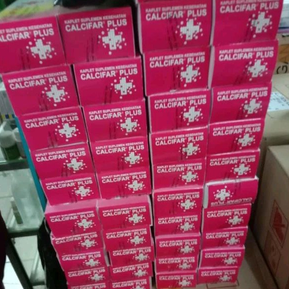 Jual Calcifar plus tablet per box original | Shopee Indonesia