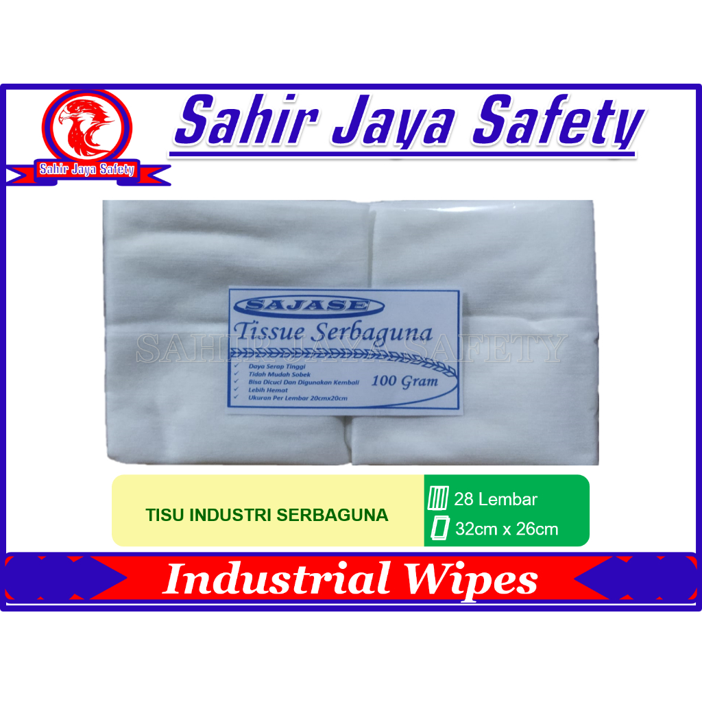 Jual Tisu Pengganti Kain Majun Putih Lap Serbaguna Tisu Industri Tisue ...