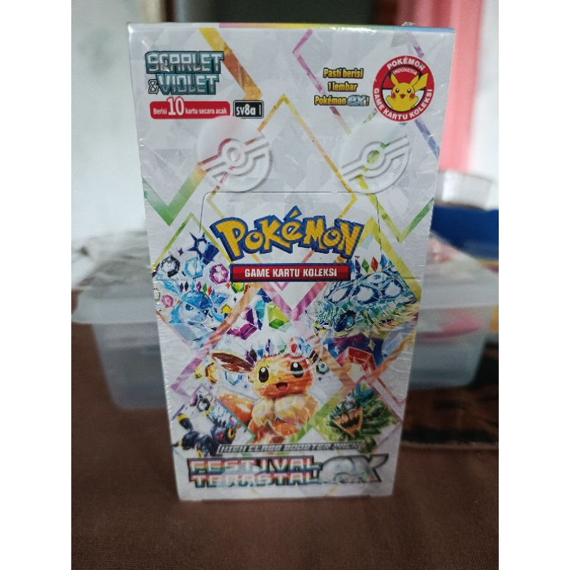 Jual Pokemon Booster Box Terastal Festival EX | Shopee Indonesia