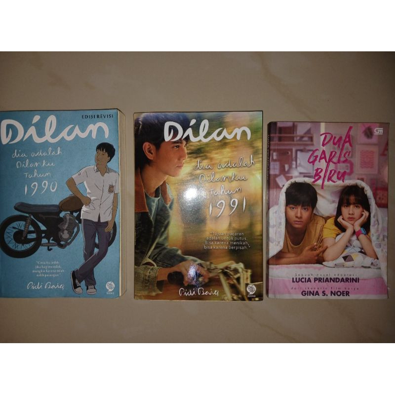 Jual Novel Dilan 1990, Dilan 1991, dan Dua Garis Biru | Shopee Indonesia