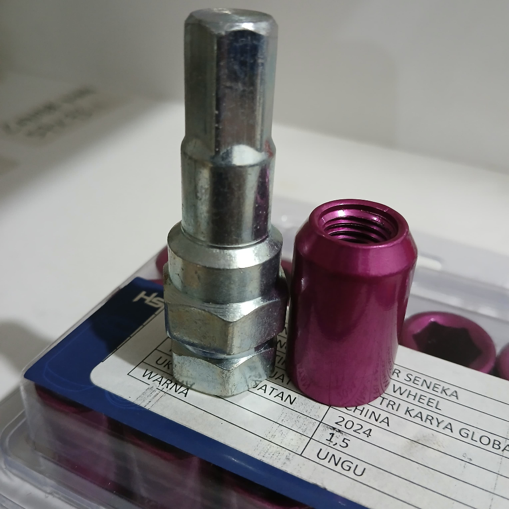 Jual Baut Racing Mobil Seneka Model L 1,5 Purple | Shopee Indonesia