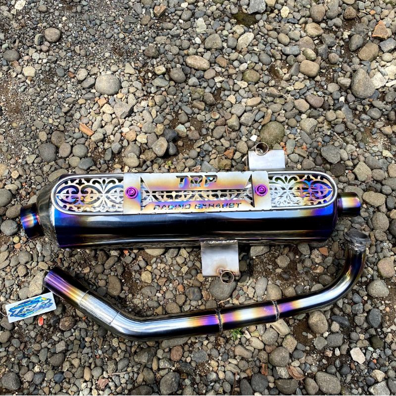 Jual knalpot kondoman luster trp exhaust vario,aerox,beat | Shopee ...