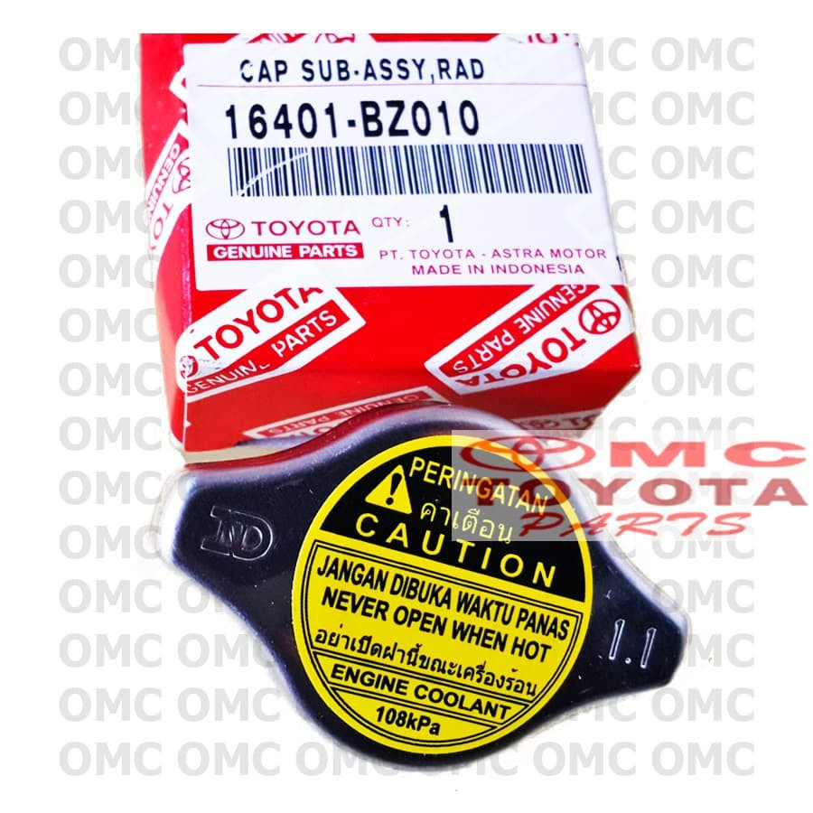 Jual Tutup Cap Radiator Original Toyota Avanza Xenia Rush Terios Kijang ...