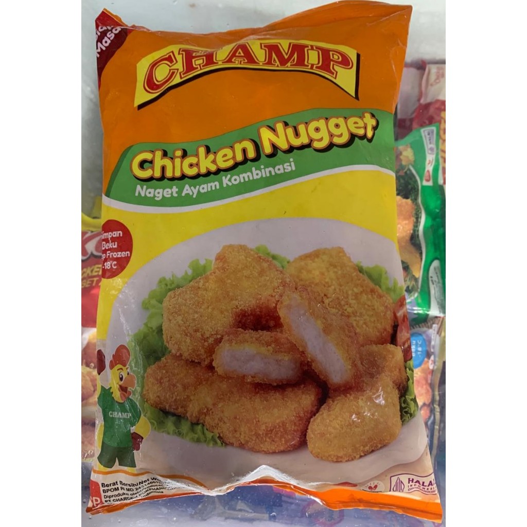 Jual CHAMP CHICKEN NUGGET 900 GR 450 GR 225 GR | Shopee Indonesia