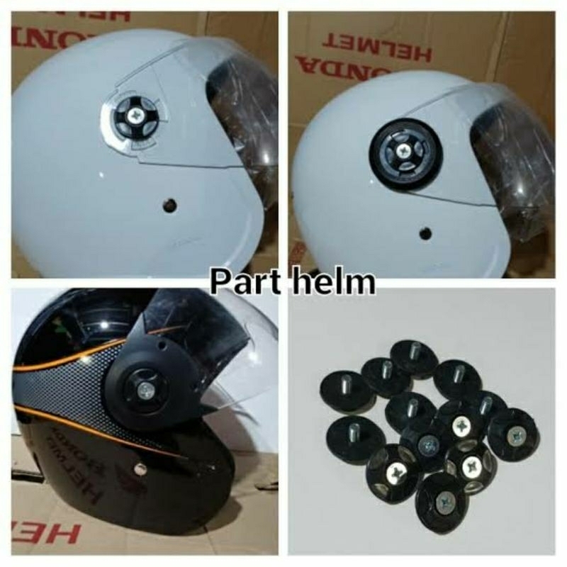 Jual Satu set Ring Baut Helm scoopy Baut Helm honda | Shopee Indonesia