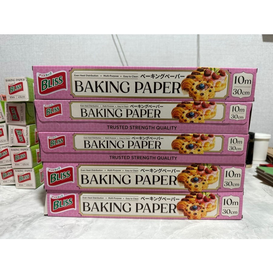 Jual Baking Paper Bliss / Kertas Baking Bliss - 30 Cm x 10 M | Shopee ...