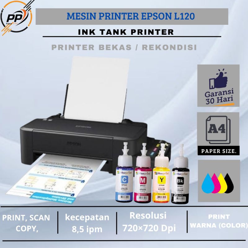 Jual Printer Epson L120 L 120 New Original Printer Infus Epson Ink Tank ...