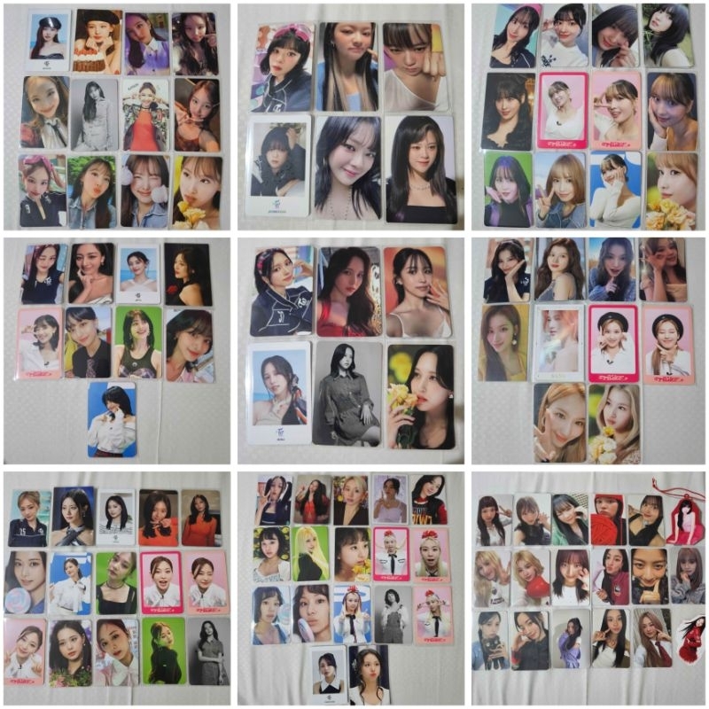 Jual TWICE Nayeon, Jeongyeon, Momo, Sana, Jihyo, Mina, Chaeyoung, Tzuyu Photocard POB | Shopee ...