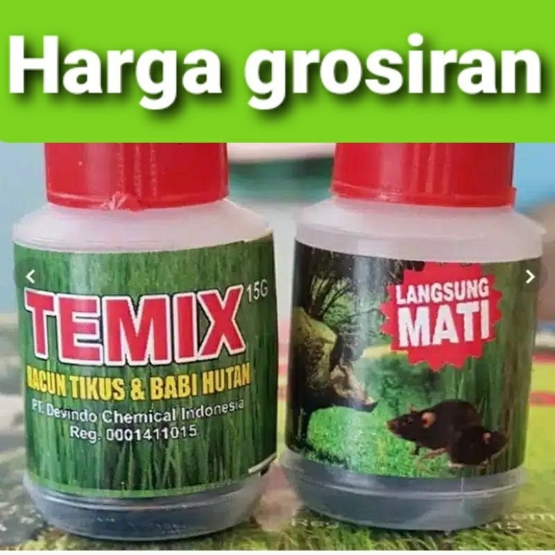 Jual temix temix racun tikus dan babi/celeng | Shopee Indonesia