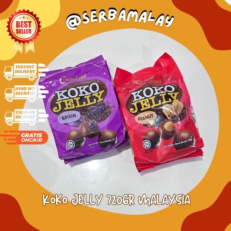 Jual Koko jelly Kacang Malaysia / Koko Jelly Kismis Malaysia / Koko ...