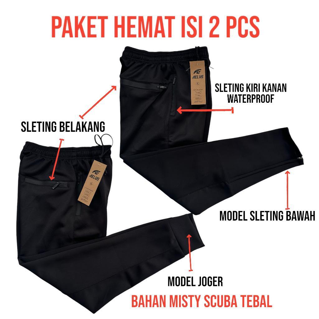 Jual Paket 120rb dapat 2pcs Celana Running Pria Training Panjang gym ...
