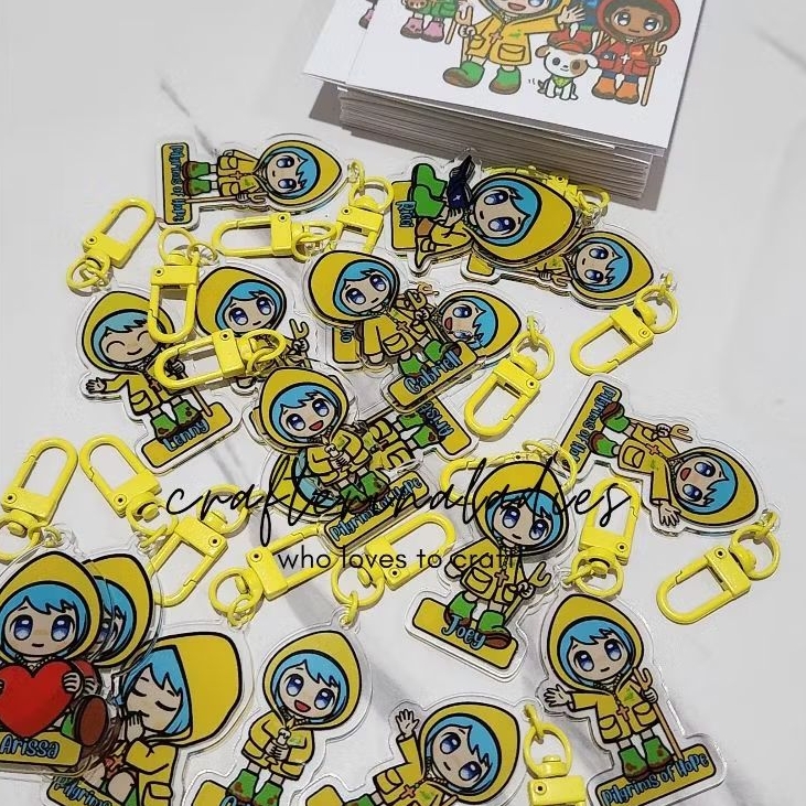 Jual CUSTOM NAMA Maskot Tahun Yubileum 2025 Luce & Friends | Shopee ...