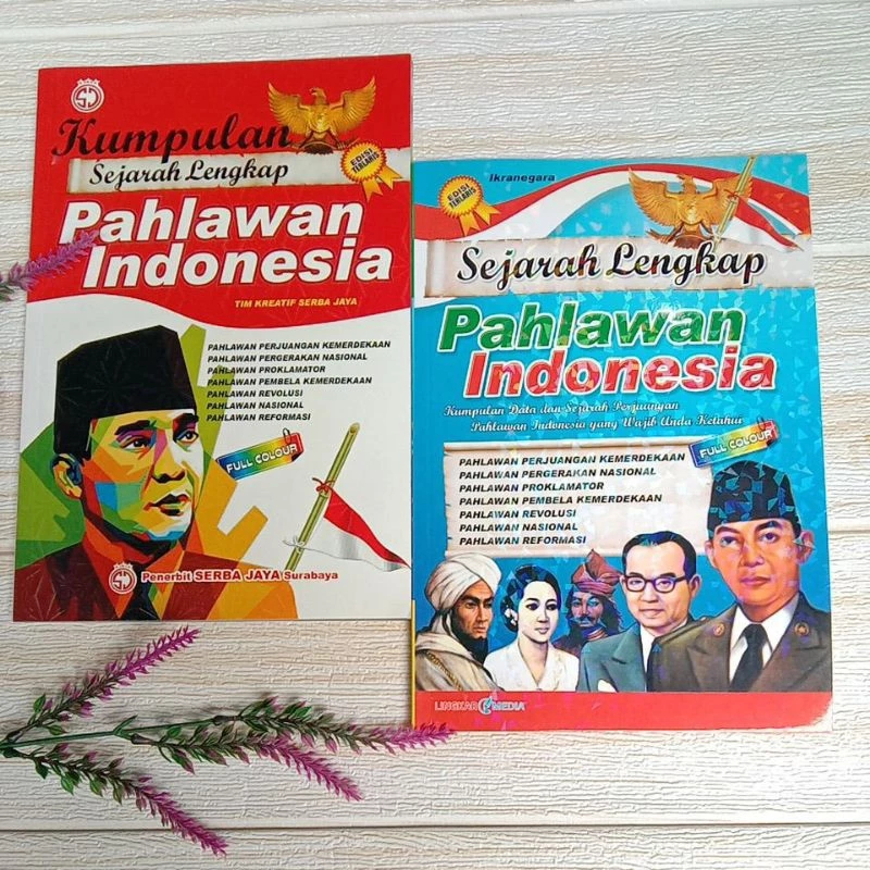 Jual Buku kumpulan sejarah lengkap pahlawan indonesia terbaru full colour | Shopee Indonesia