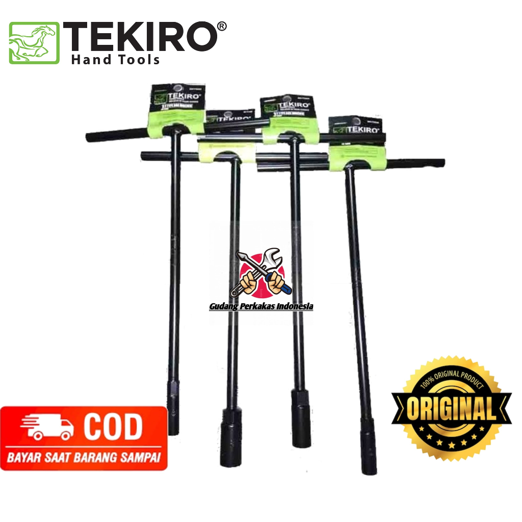 Jual TEKIRO Kunci T ECER Semua Ukuran SOCK 7 8 9 10 11 12 13 14 MM / Kunci T Tekiro ORIGINAL ...