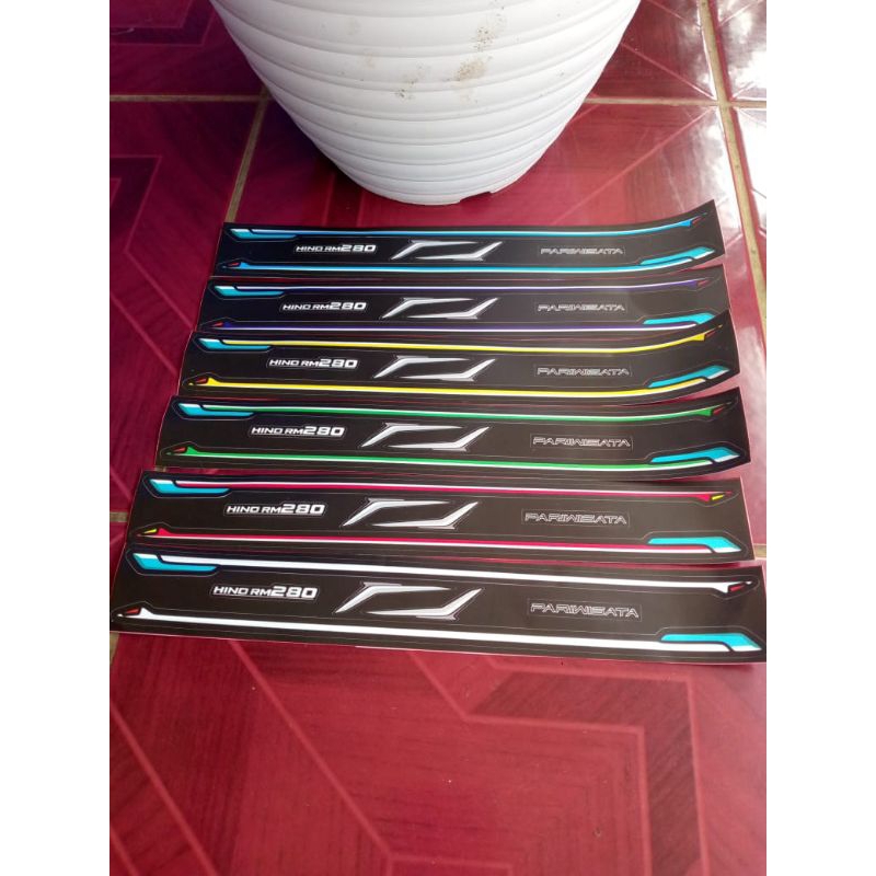 Jual stiker selendang jetbus5 buat miniatur bus basuri | Shopee Indonesia