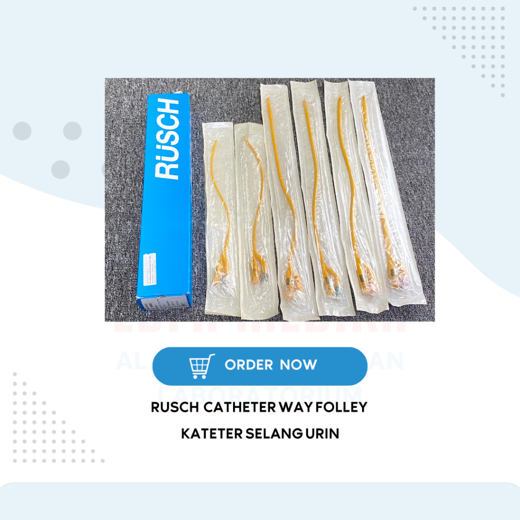 Jual Folley Catheter 2 Way Rusch Gold - Selang Kencing - Foley Kateter ...