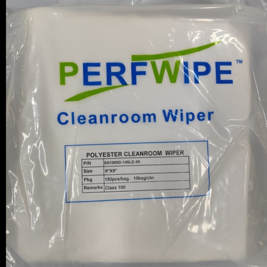 Jual Perfwipe SS1009D Polyester Cleanroom Wiper 9 Inchi | Kain Lap ...