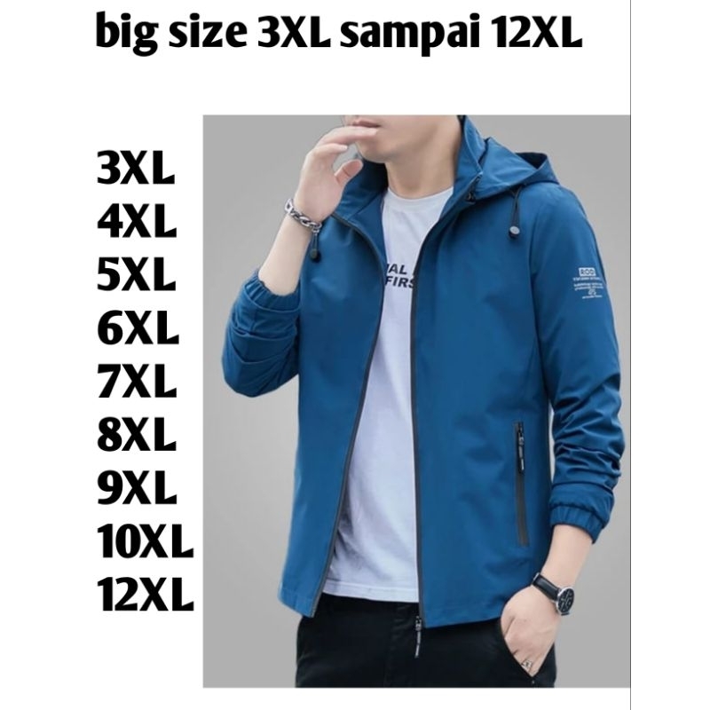 Jual muchekille jacket big size 3XL sampai 12XL jaket premium bahan ...